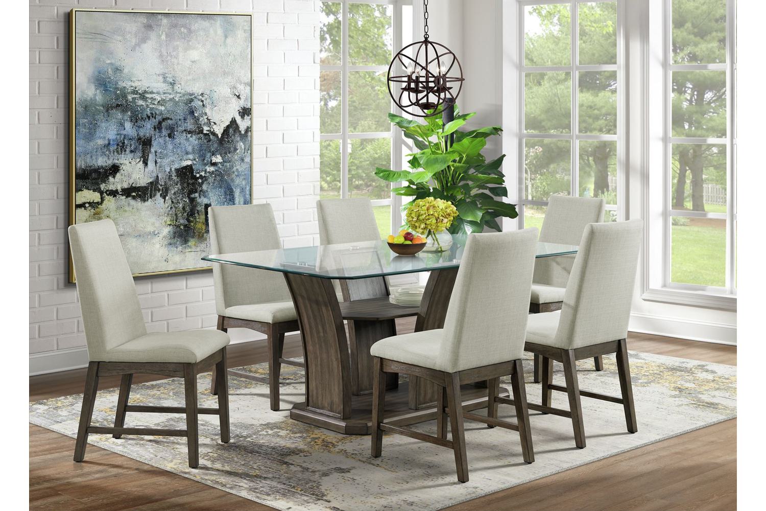 Dapper 7 Piece Dining Set - Georgia Furniture Mart