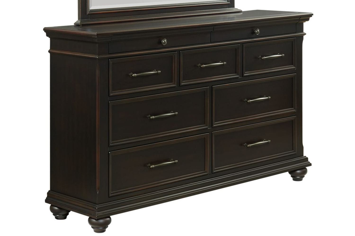 Slater Black Dresser - Georgia Furniture Mart