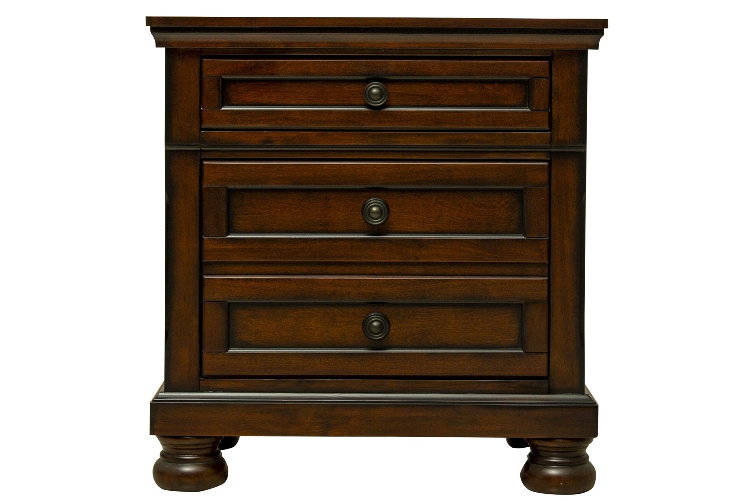 Begonia Brown Queen Storage 4 Piece Bedroom Set - Georgia Furniture Mart