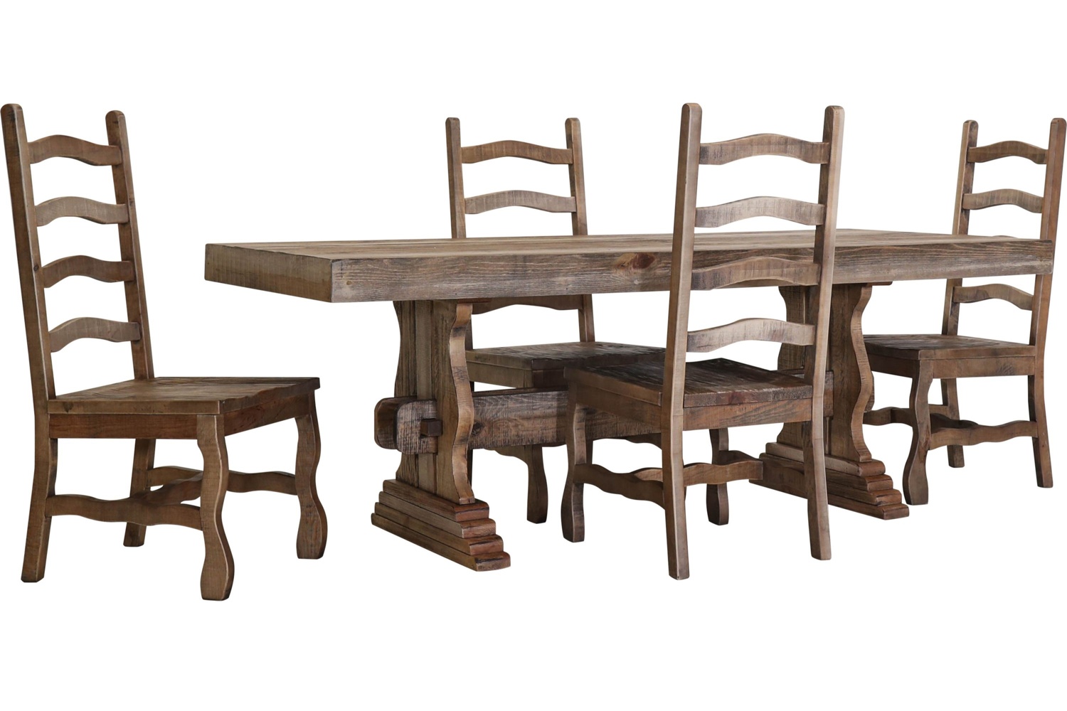 Marquez Solid Wood 5 Piece Dining Set - Georgia Furniture Mart