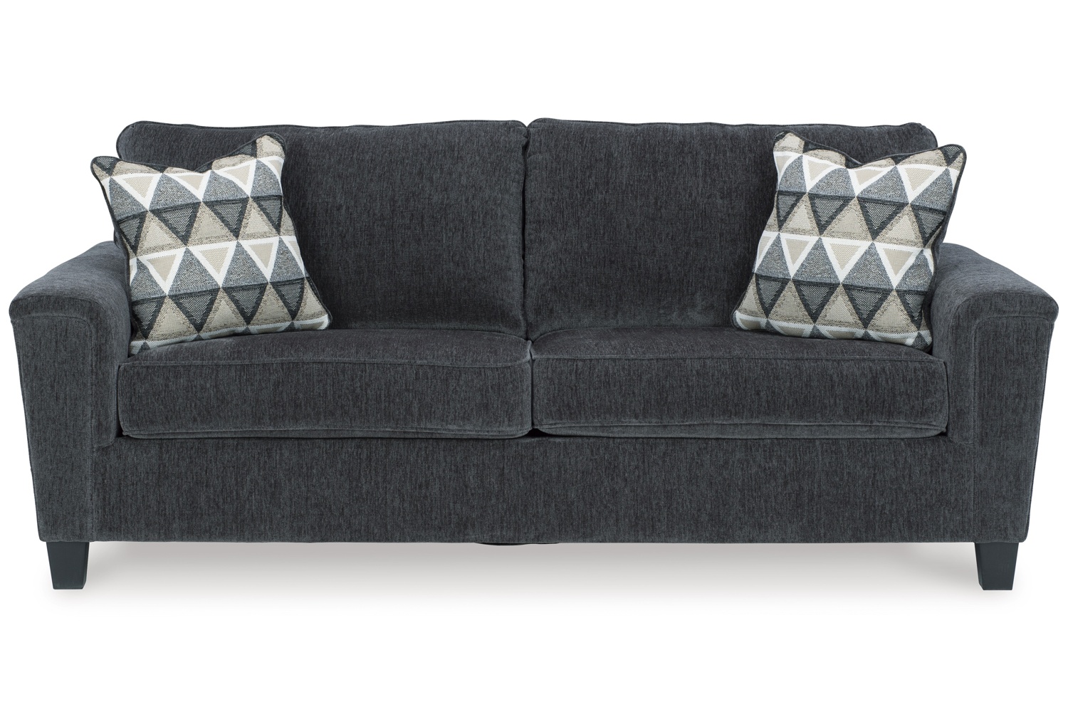Abinger Smoke 2 Piece Sofa & Loveseat Set - Georgia Furniture Mart