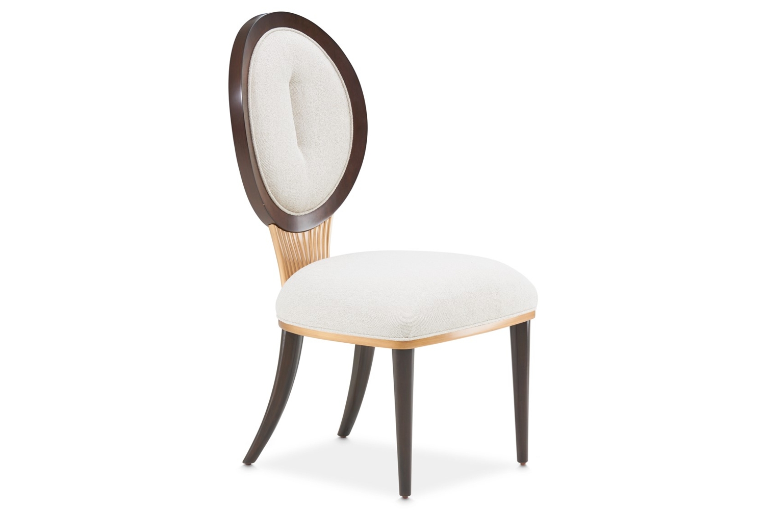 Camellia Field Warm Pecan Rectangle 5 Piece Dining Set By Michael Amini ...