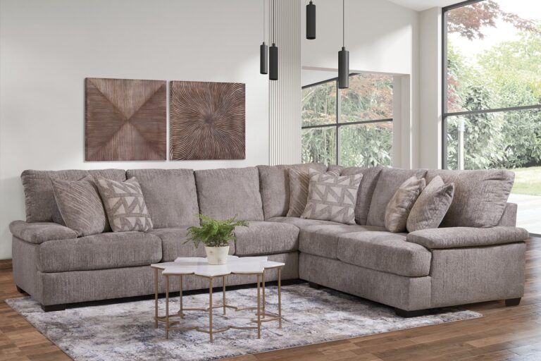 Vega Cement 2-Piece Sectional - Georgia Furniture Mart