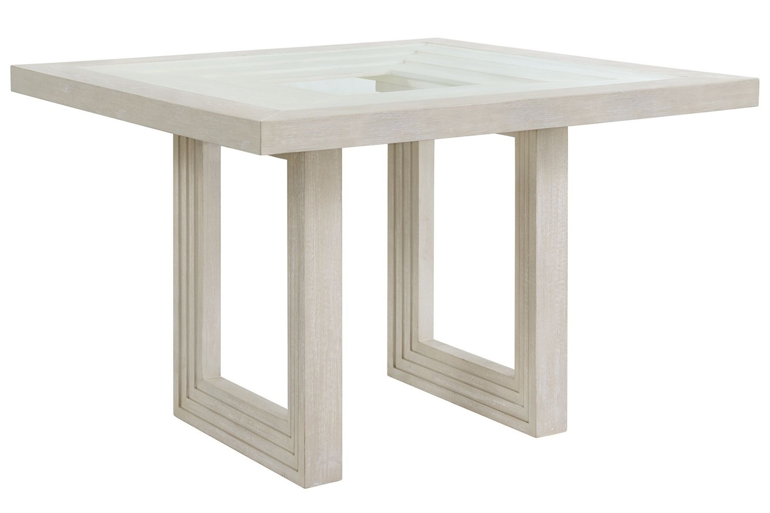 Avalanche Antique White Square Counter Height Dining Table - Georgia ...